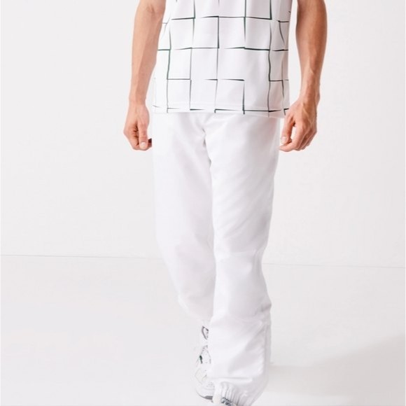 Lacoste | Pants | Nwt Mens Sport Tennis Diamond Weave Taffeta ...